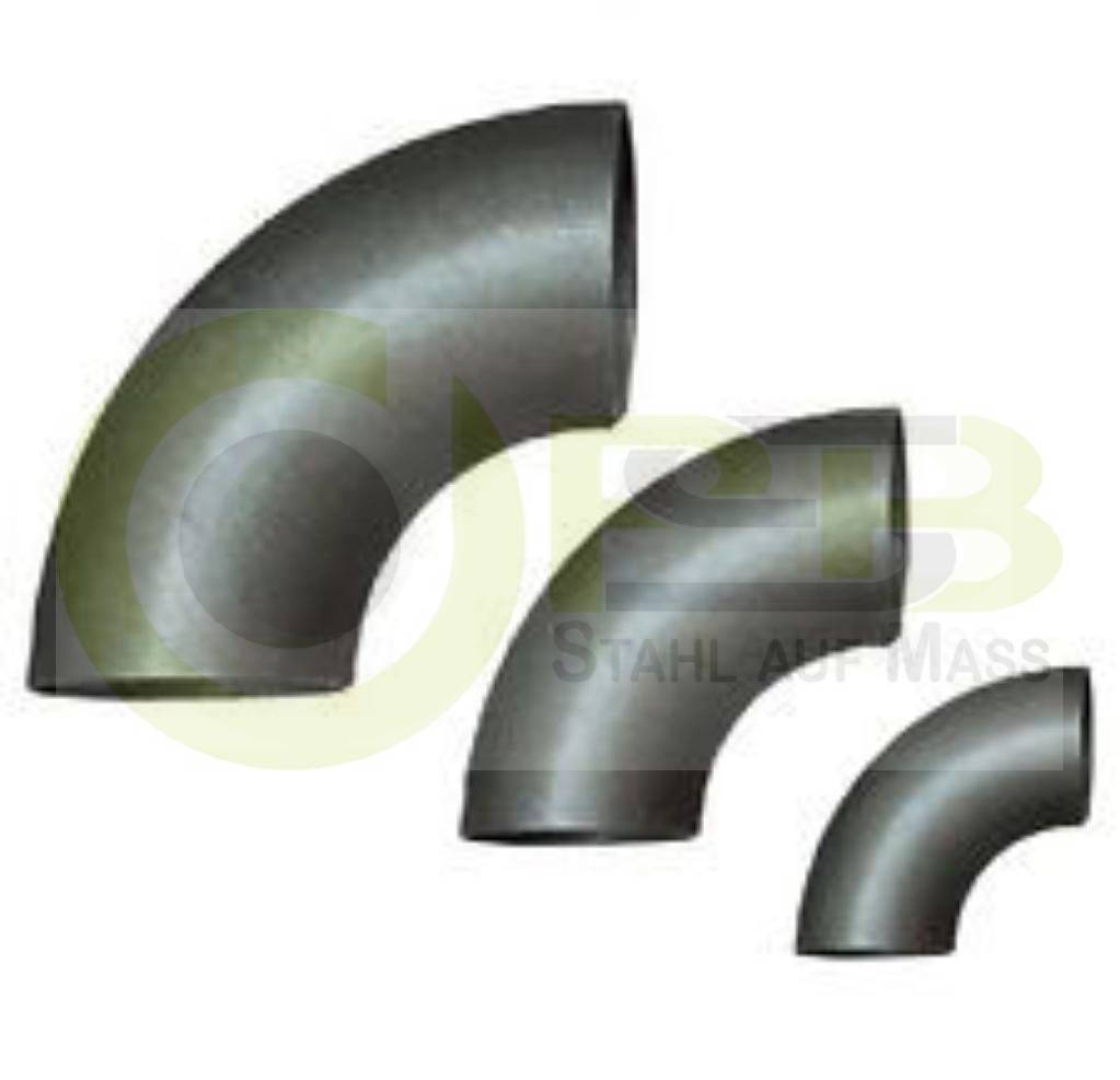 Stahl auf Maß - Edelstahl, Rohrbogen, geschweißt, 26,9x2,0mm, 1.4541 ...