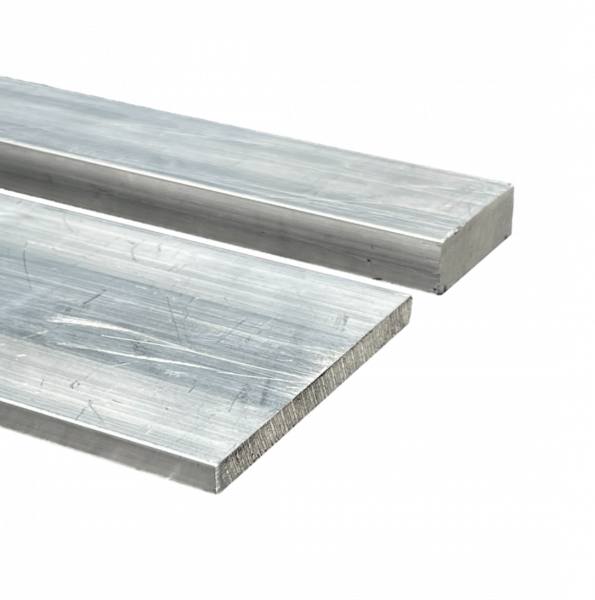 Stahl auf Maß - Flach 50 x 10 mm AlMgSi0.5 F22 AW6060 gepresst EN 573/755